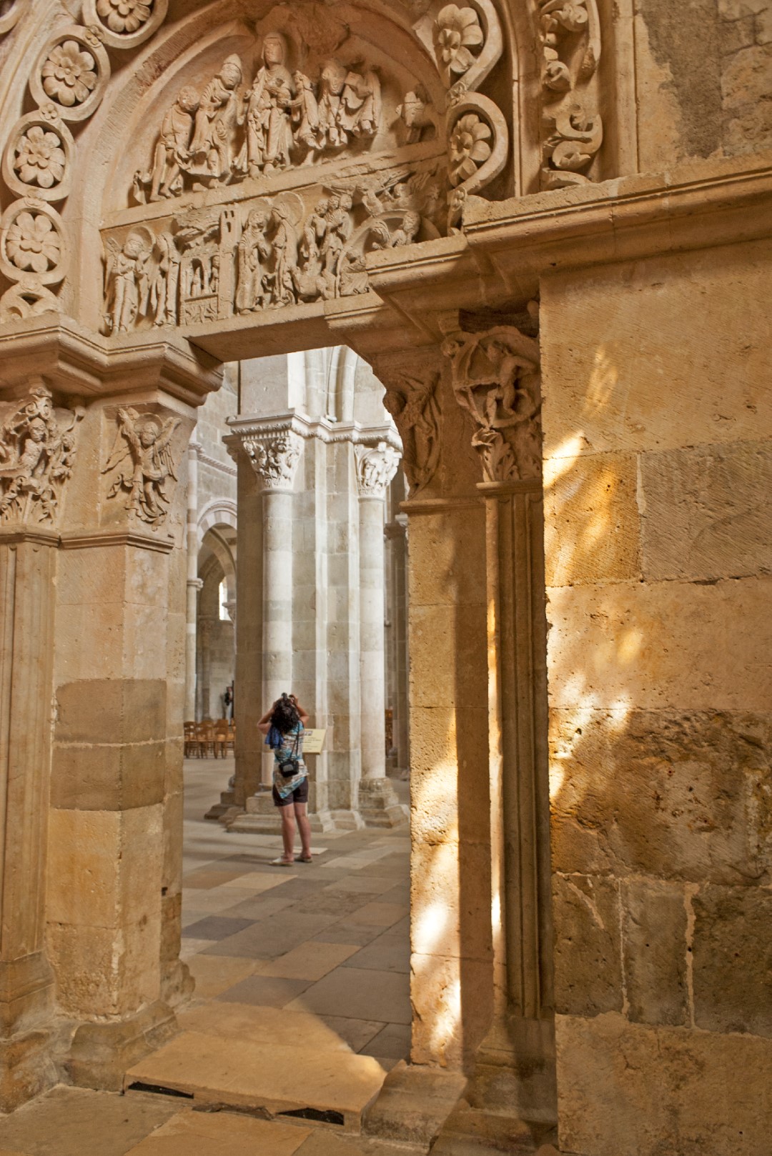 Basiliek Heilige Maria Magdalena in Vézelay - Bourgondië Toerist