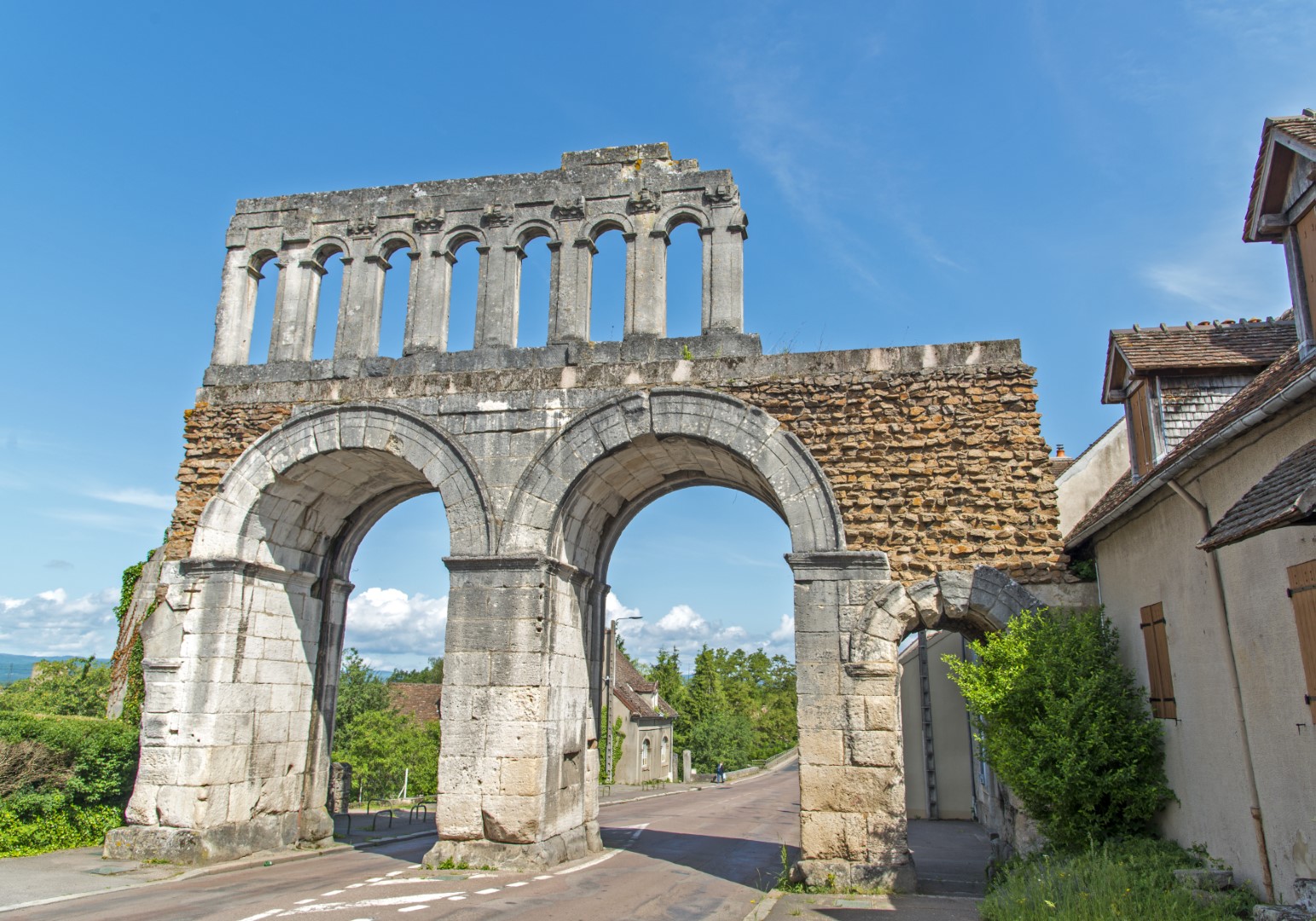 Romeinse resten Autun - Bourgondië Toerist