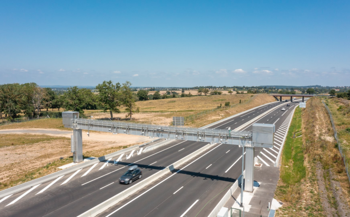 A79 tolweg zonder tolstations in Frankrijk - Bourgondië Toerist