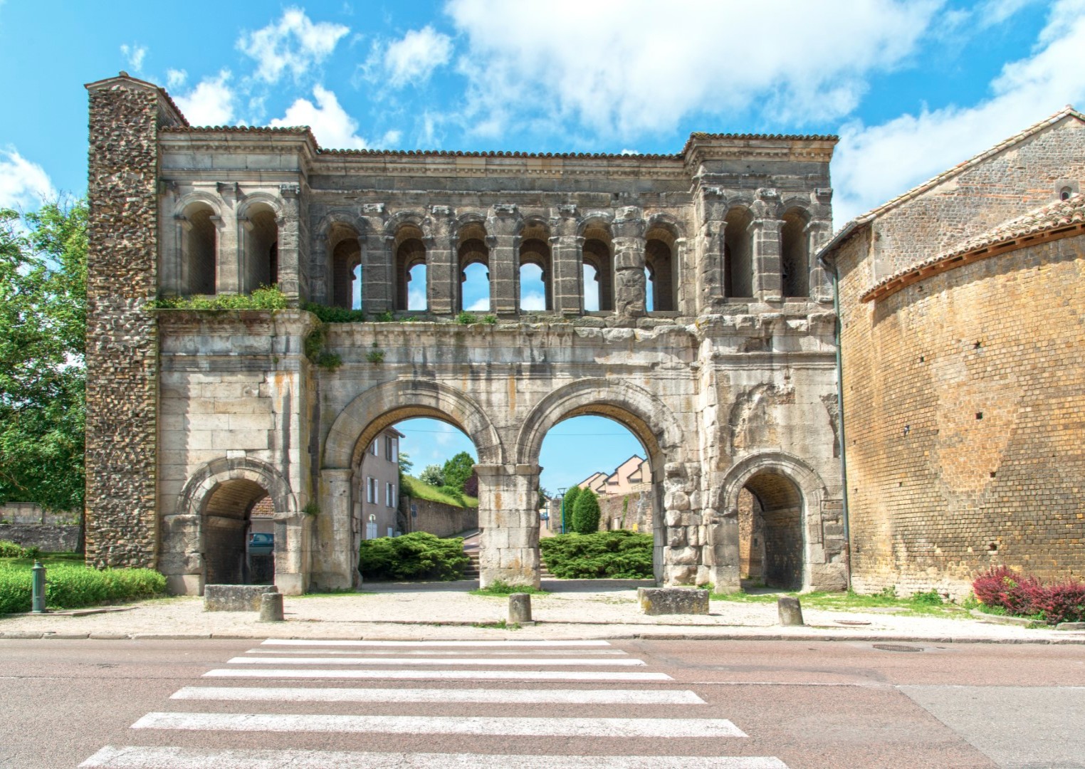 Romeinse resten Autun - Bourgondië Toerist